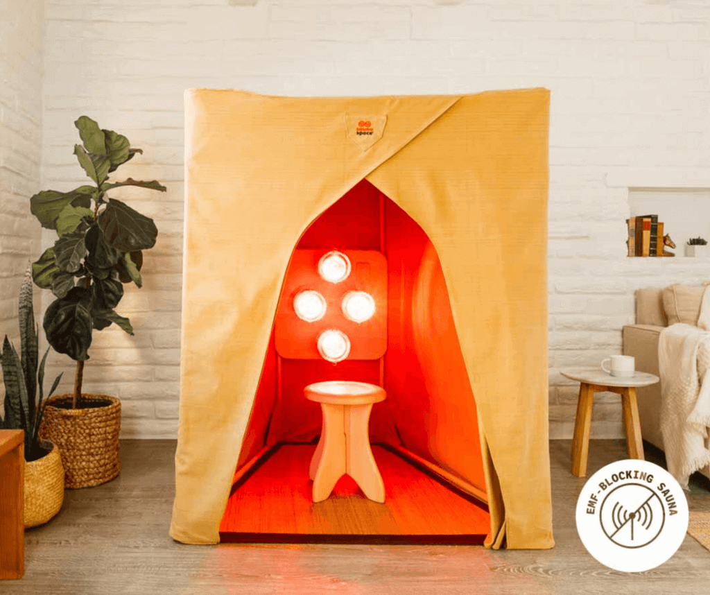 FireLight Infrared Sauna with SilverLining - The Shielding Shop